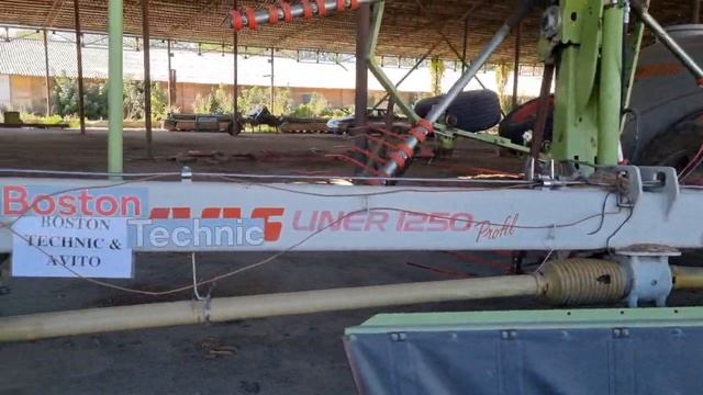 Валкообразователь (грабли) Claas Liner 1550 Profil  экспресс-обзор от Романа Чередниченко