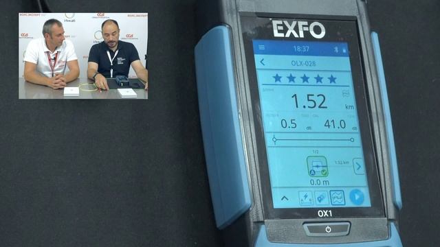 Обзор рефлектометров EXFO OX1-PRO & EXFO PX1