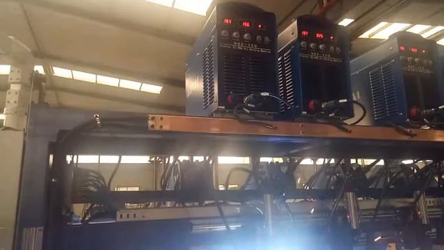 Сварка клиновых строительных лесов