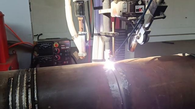 Мультирежимный стенд для сварки трубных узлов.  Корневой проход