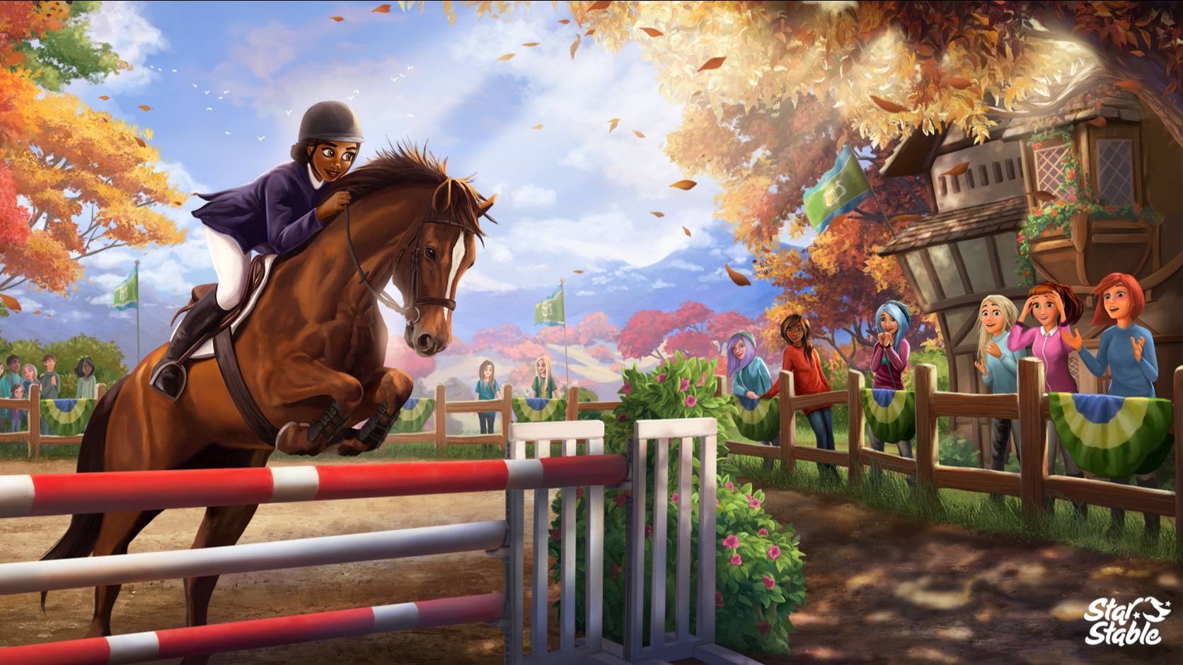 МЕНЯ УЧАТ ПЕРВЫМ ГОНКАМ ▶ Star Stable Online #4 ▶ ПРОХОЖДЕНИЕ