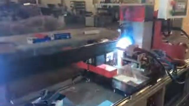 Сварка стеллажной балки