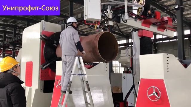 Установка для сварки трубных узлов Тестирование  2