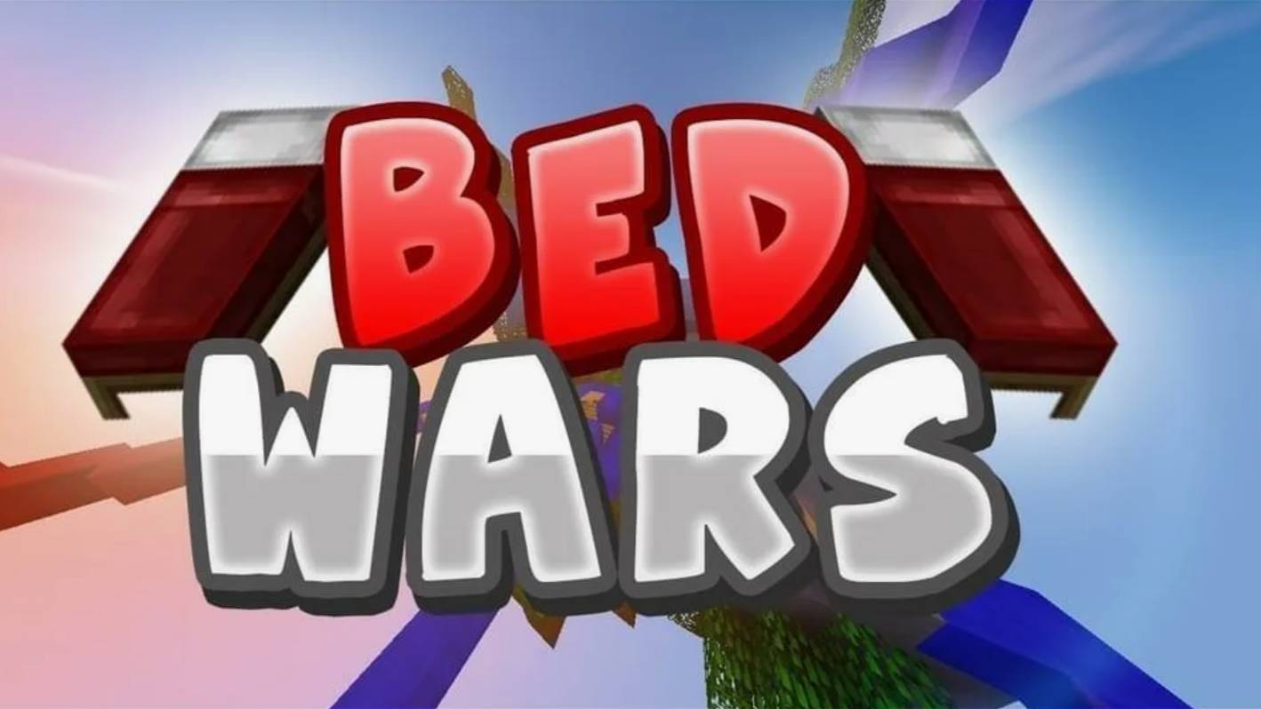 Играем в bed wars в роблоксе.
