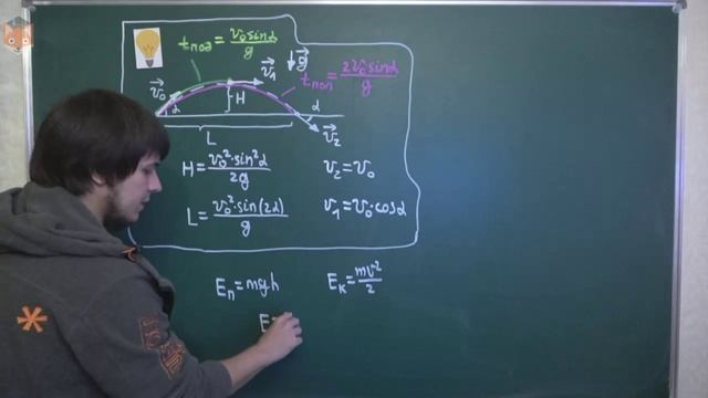 Кинематика криволинейное равноускоренное движение, баллистика Часть вторая