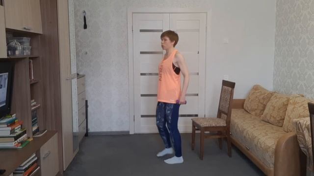 Гимнастика при остеопорозе №4 полное занятие.