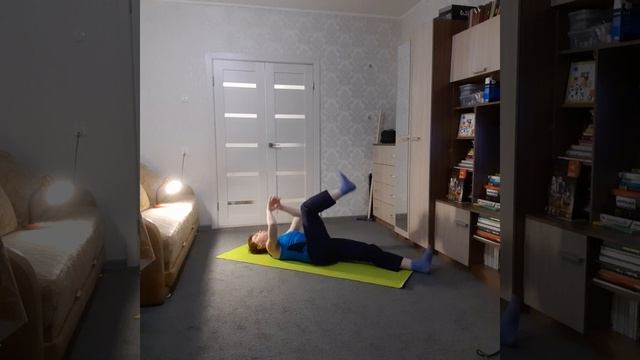 Гимнастика при остеохондрозе №3  (полное занятие)