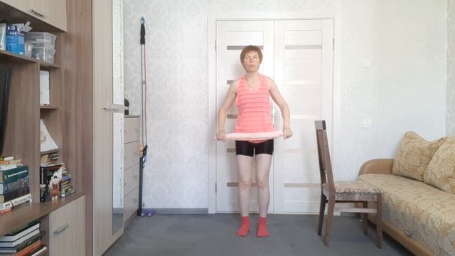 ЛФК. Гимнастика при остеохондрозе №11. Занятие онлайн