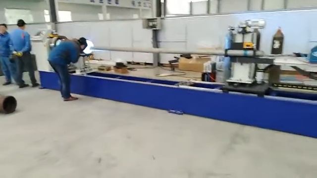 Установка для внутренней наплавки труб
