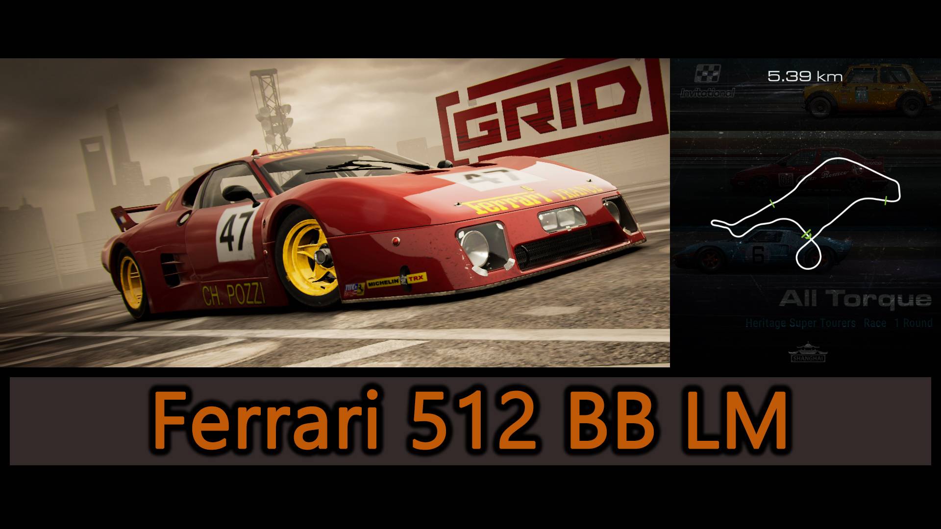 Ferrari 512 BB LM | GRID 2019 |