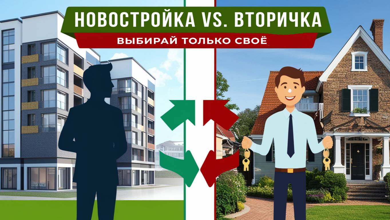 Новостройка VS вторичное жилье? | Выбирай только своё