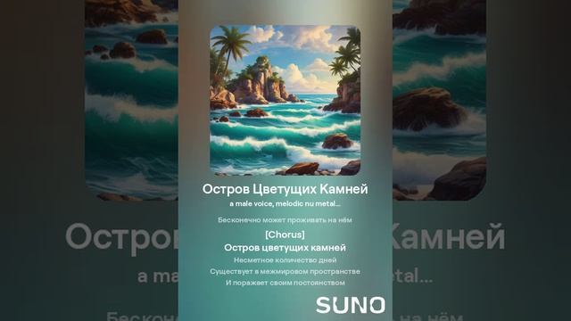 todalzeit - Остров Цветущих Камней (melodic nu metal-dark created by AI)