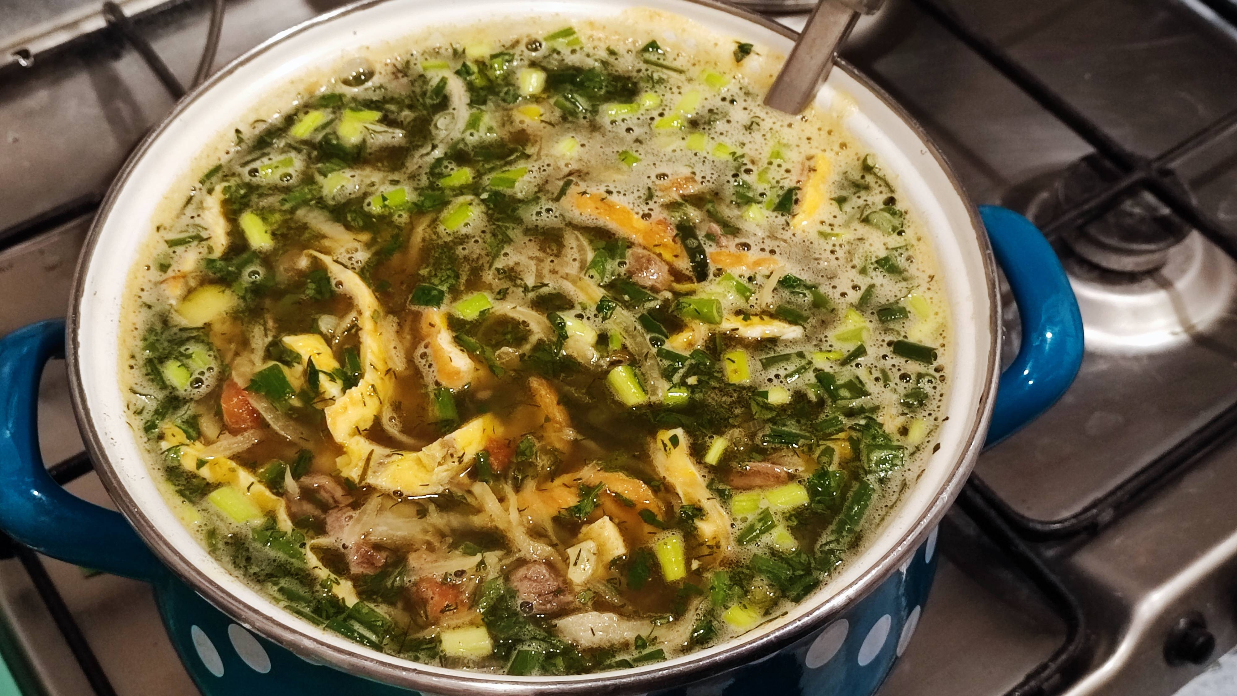 Куксу (корейский суп, зимний вариант, ОбжирАНКИН)