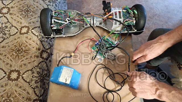 №81 Прошивка платы гироскутера. 4 скорости. Управление педалями. Демо заказа Д.81_bbc