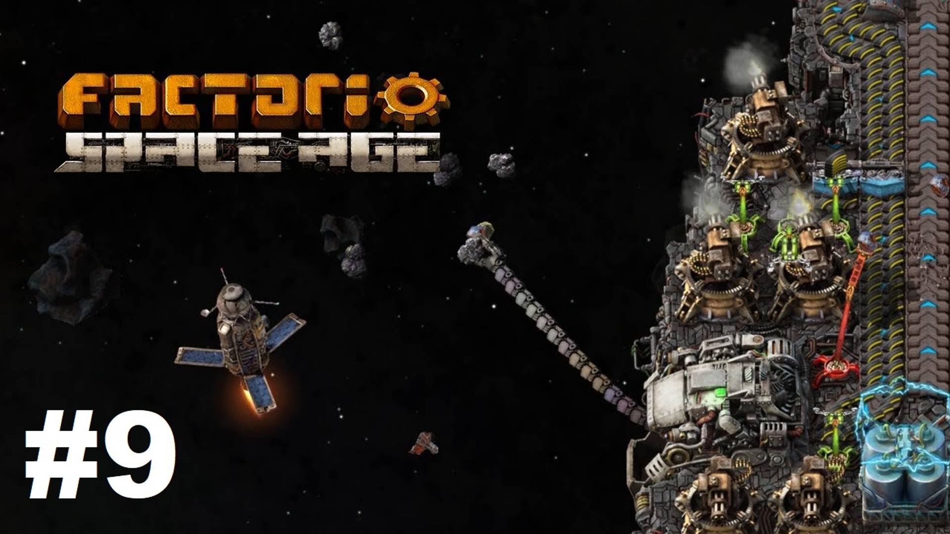 Factorio Space Age #09 - ШОК! Разбираемся что такое качество!!!  + заводик на синие (Прохождение)