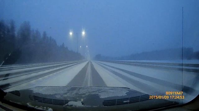 M11 обход В.Волочка январь 2015