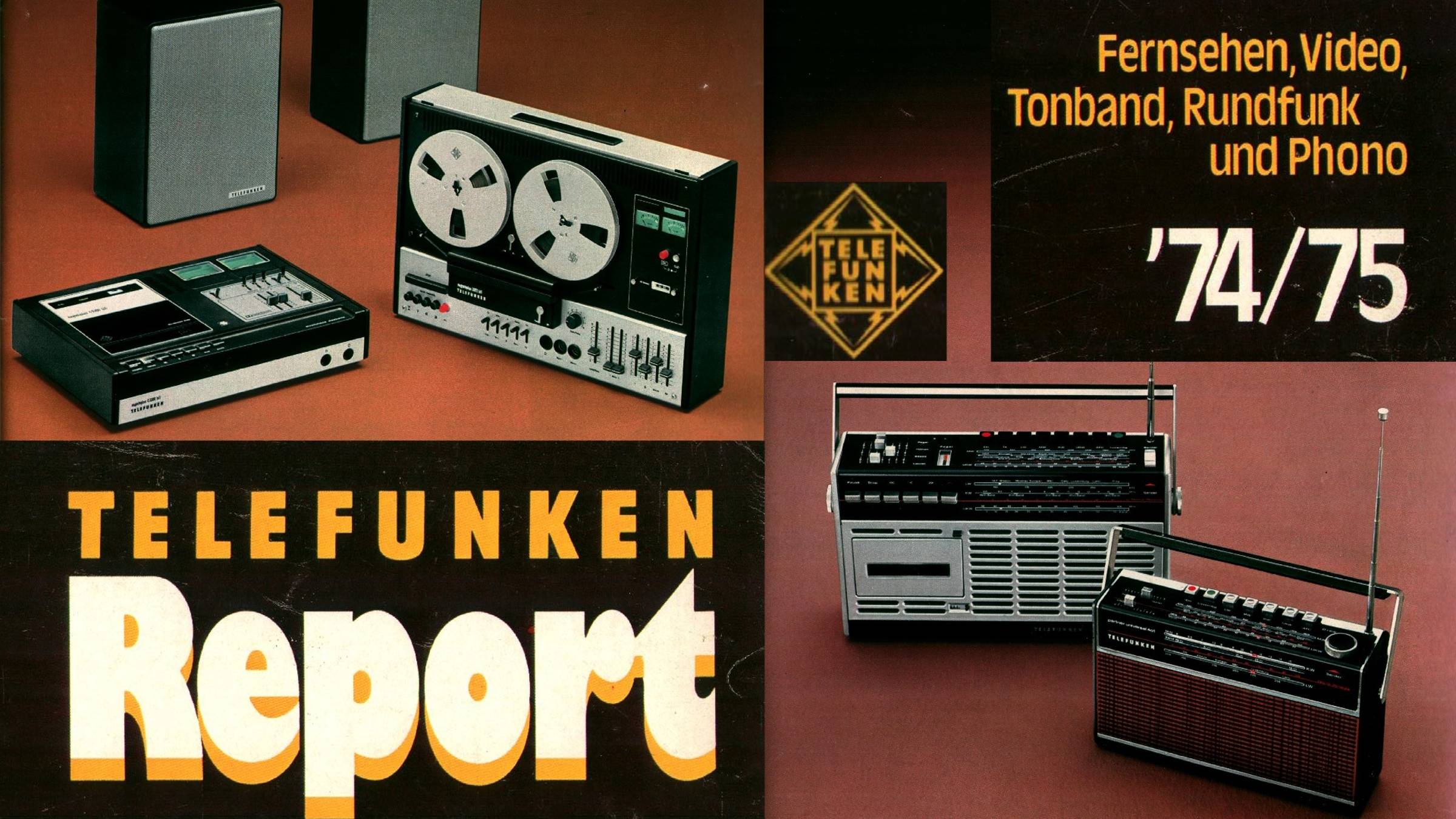 Telefunken 1974-1975. Обзор выпускаемой аудиопродукции.