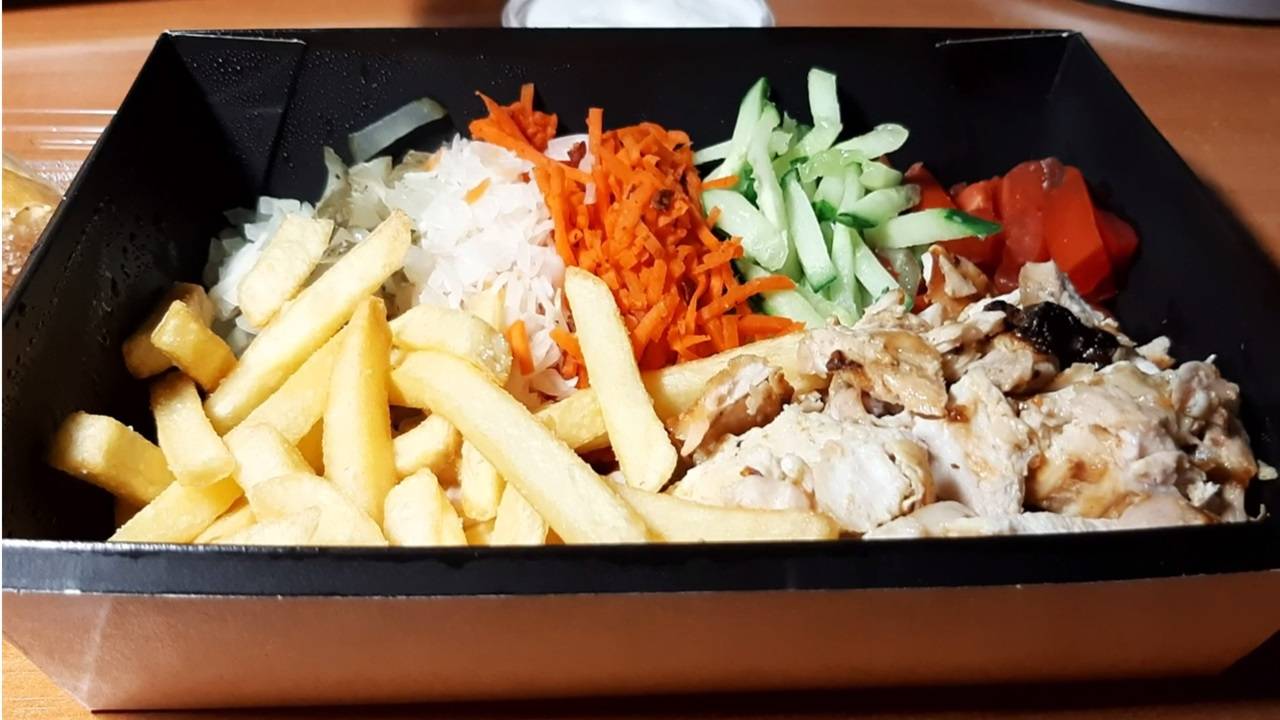 Шаверма на Тарелке (Вкусная Шаверма) Просто Вася Москва обзор #обзор