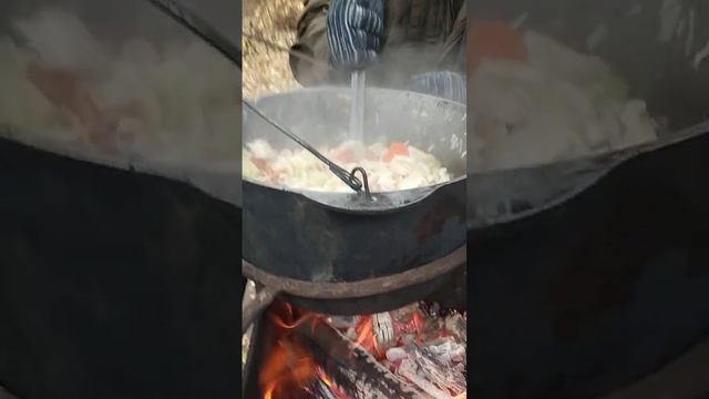 Блюдо на мангале. Диванное выживание