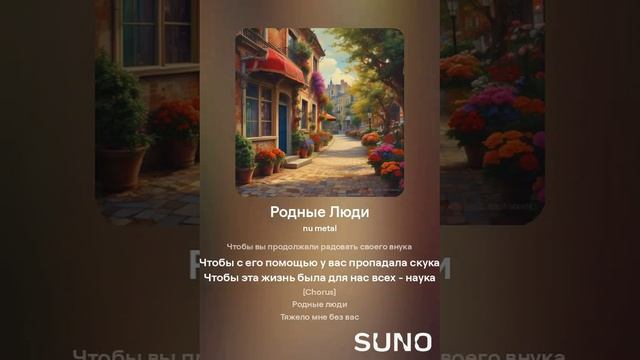 todalzeit - Родные Люди (nu metal created by AI)
