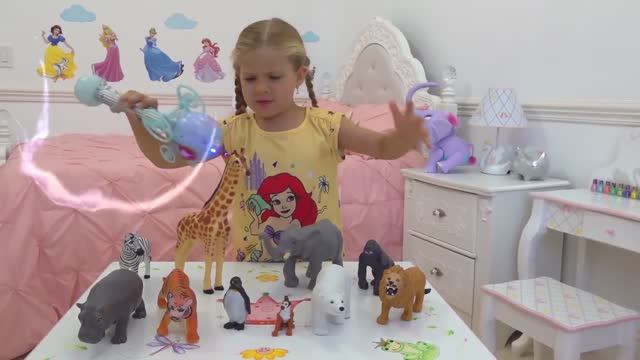 Диана и история про животных