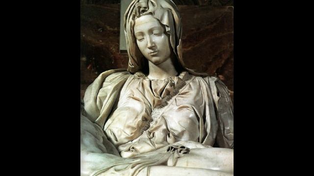 Рьеta, или Оплакивание Христа. Микеланджело Буонаротти. 1499