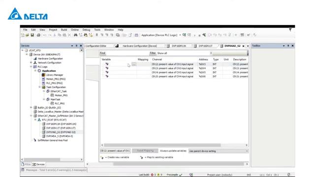Delta PLC AX-308E Series Tutorial (13) - How to Setup the DVP RTU ECAT