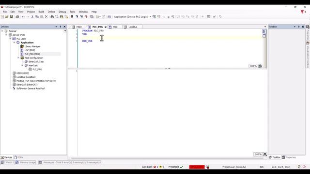 Flexem PLC FL8 tutorial - HSC HSP(PTO) Servo Connection