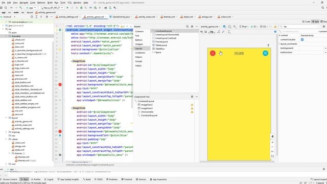 06 Создание игрового поля GameActivity