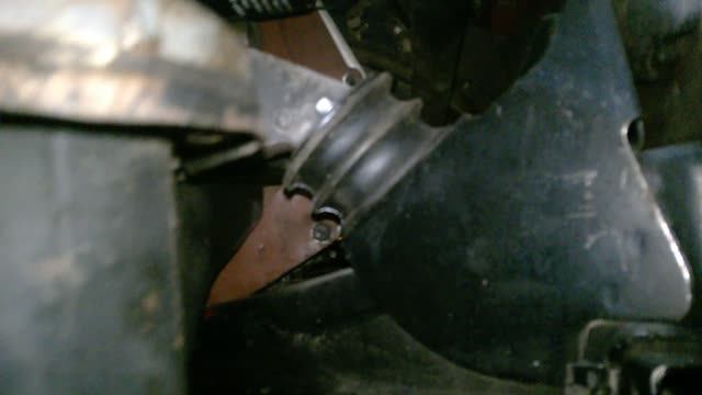 Двигатель ВАЗ 341 на ЛуАЗ 969м родные подушки на балку ВАЗ