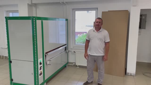 Альтернатива шпону! Станок для тиснения SDA 1400