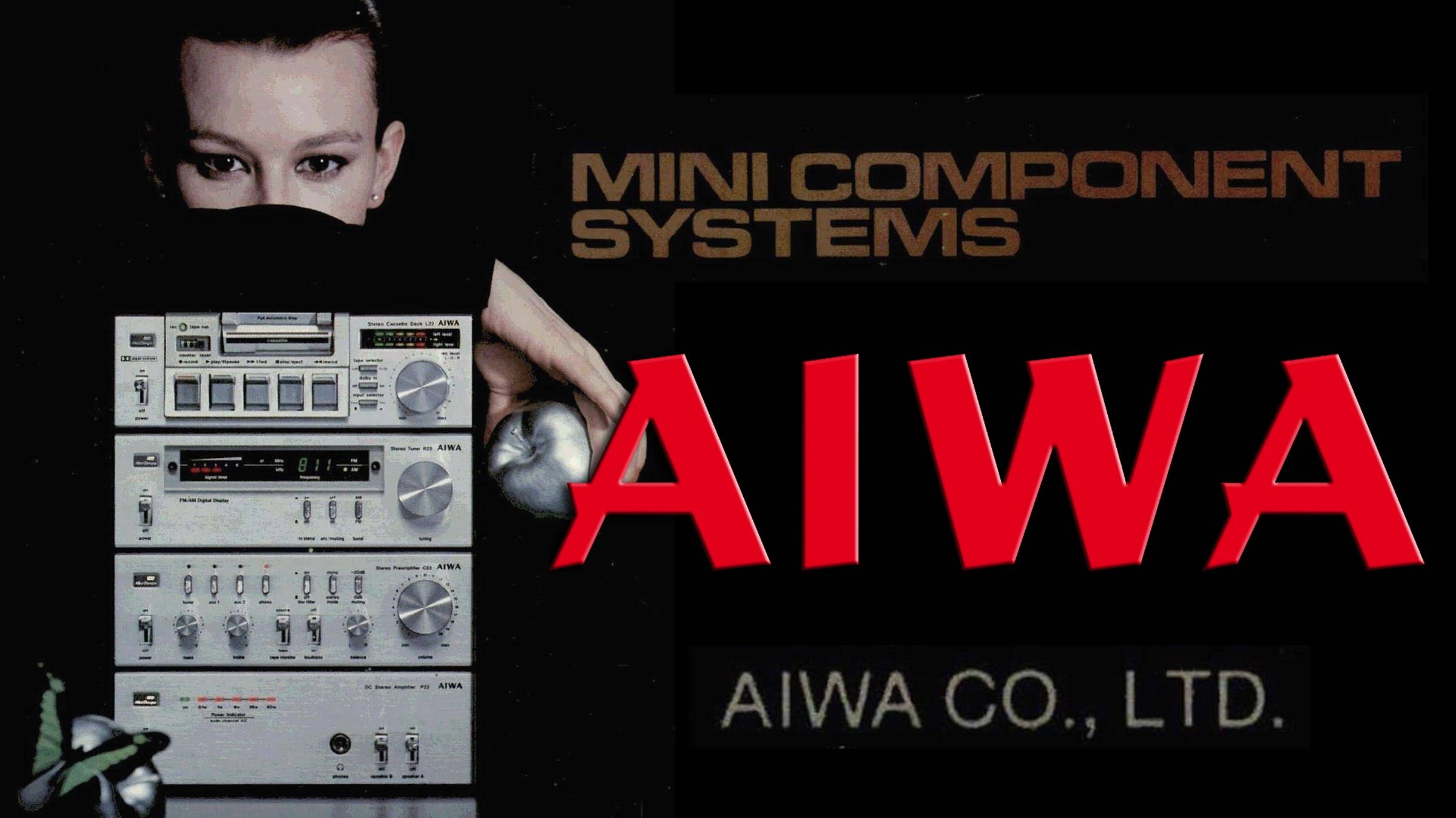 Aiwa Mini Component Systems. Каталог 1979 года