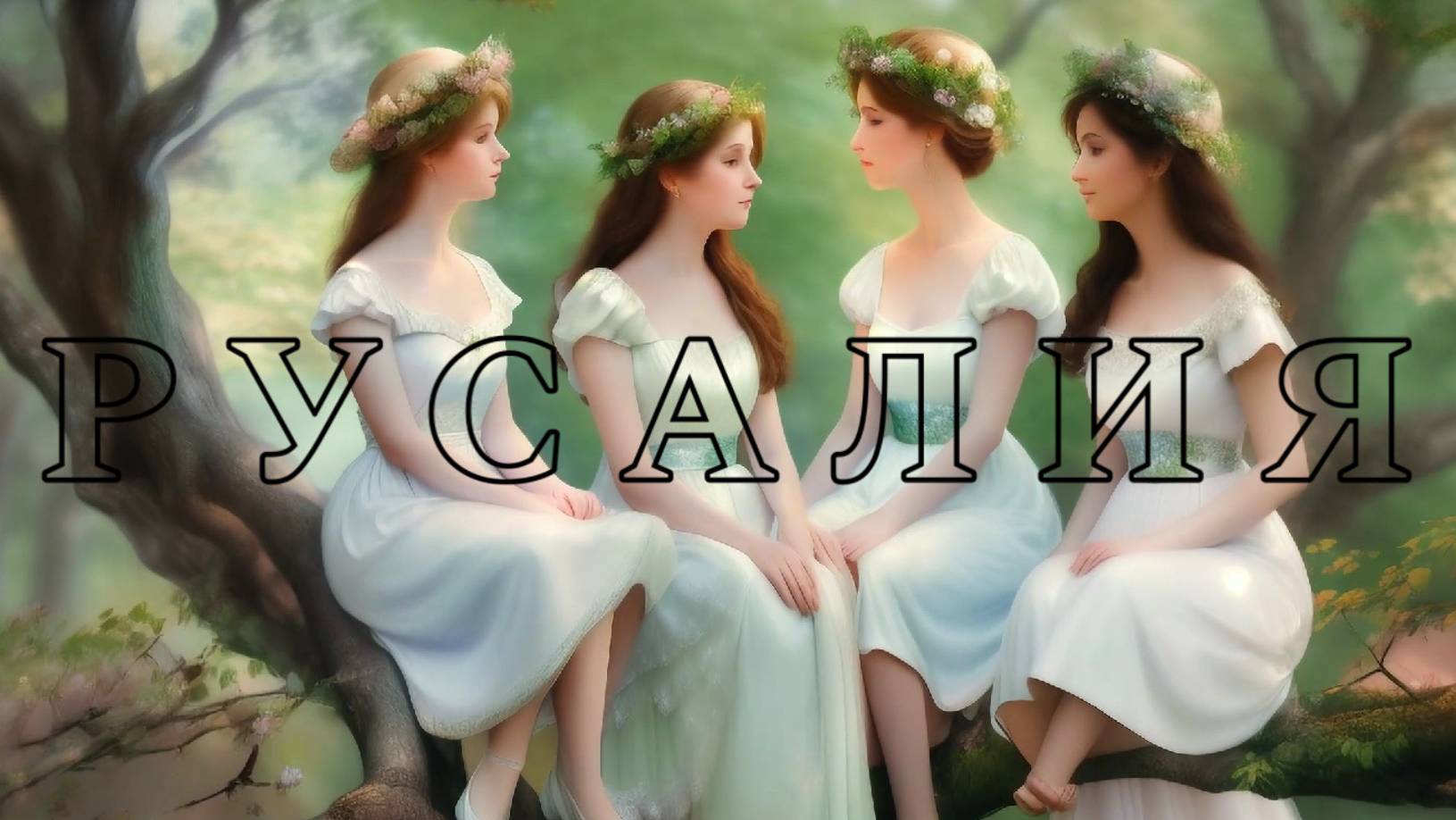 Короткометражный фильм "Русалия" / Проект студентов РУДН направления "Телевидение" 1 курса