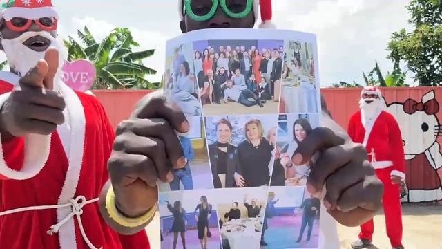 Удиви своих близких: новогоднее поздравление из Африки