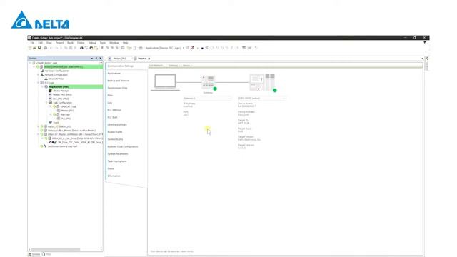Delta PLC AX-308E Series Tutorial (17) - Motion State Transmission