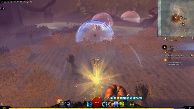 Adventure - Halloween - Time Trial. Pumpkin Paradise (Jackal) (Gold) (Guild Wars 2)