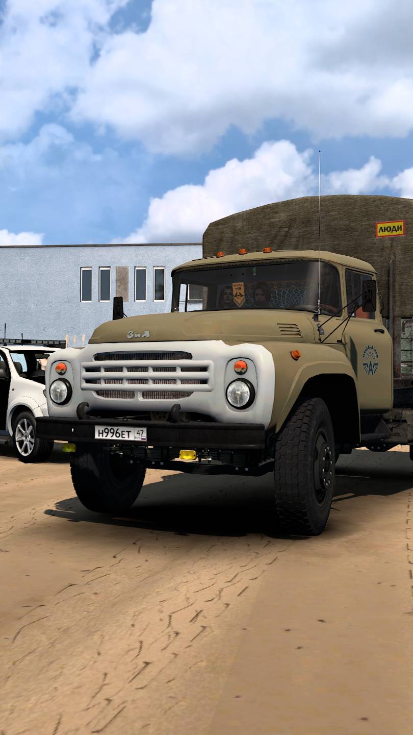 Застрял в песках ЗиЛочек мой | Euro Truck Simulator 2 (v1.51)