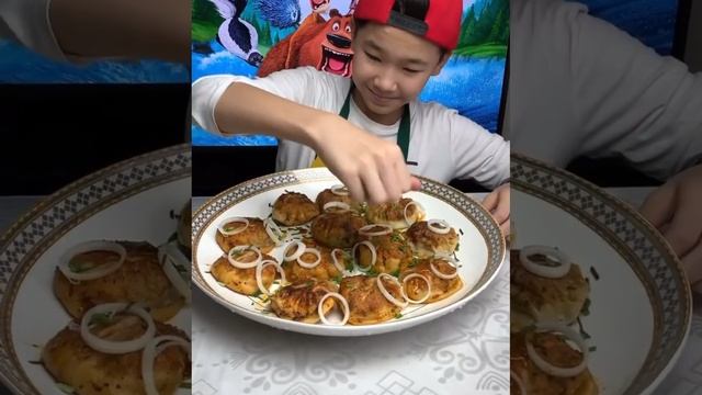 Рецепт Манты и плов с курицей
