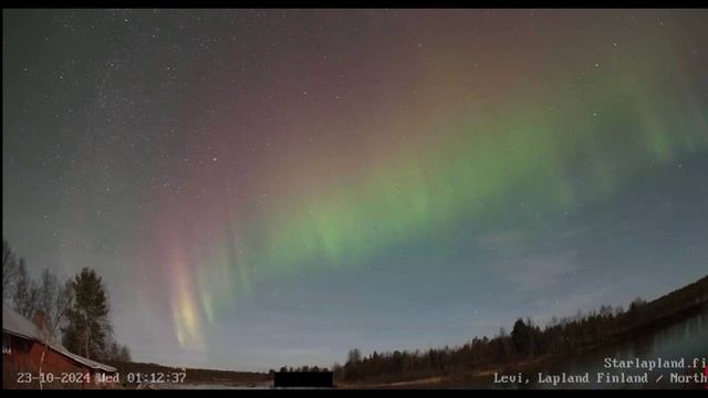 025. 2024-10-23. Northern Light Live Levi, Finland