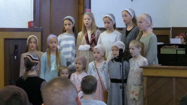 Дети - «Вот первая звёздочка в небесах»