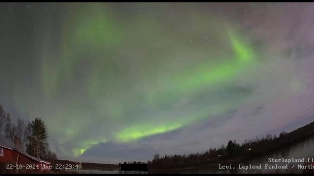 024. 2024-10-22. Northern Light Live Levi, Finland