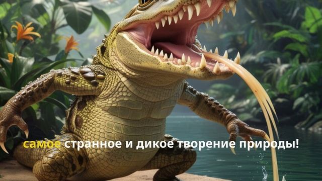 Жаба + Крокодил Крокожаба! Удивительное создание!