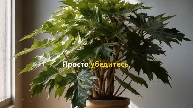 Фатсия японская — настоящее тропическое чудо