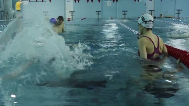 Отчет о тренинге по плаванию дельфином. Январь 2018.