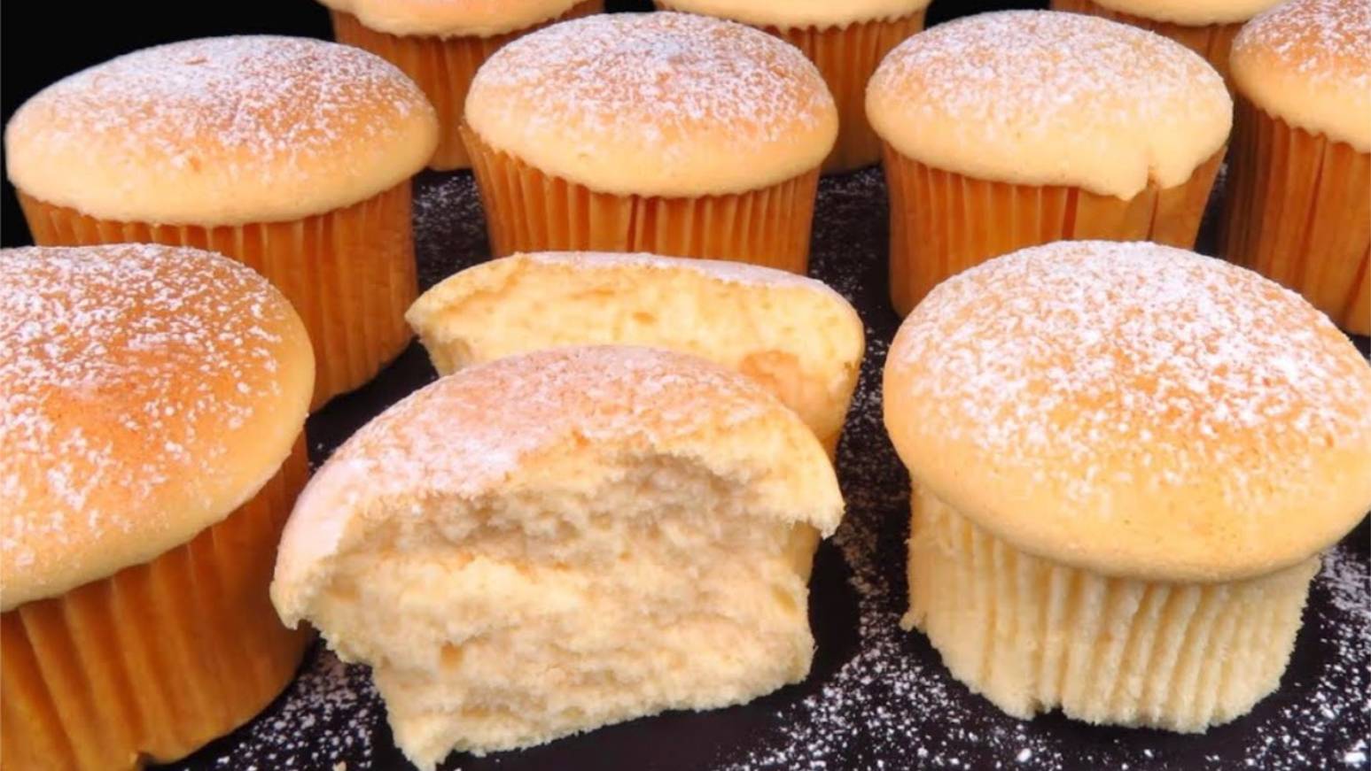 Воздушные ТВОРОЖНЫЕ КЕКСЫ