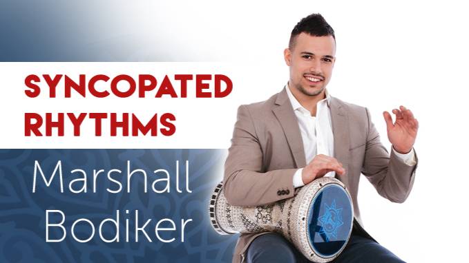 Syncopated Rhythms in Middle Eastern Percussion for doumbek, belly dance, Marshall Bodiker - Trailer