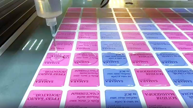 Объемные наклейки_автоматически