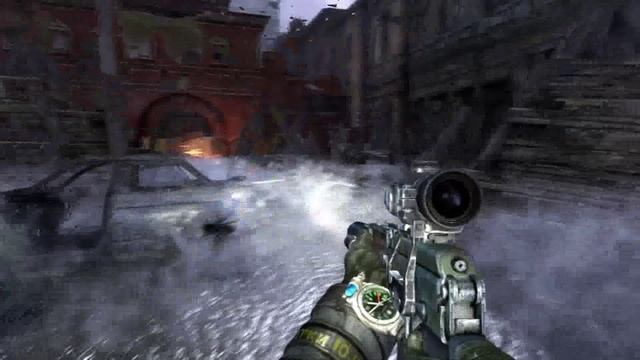 Metro: Last Light. 9# Мертвый город, Красная площадь, Сад