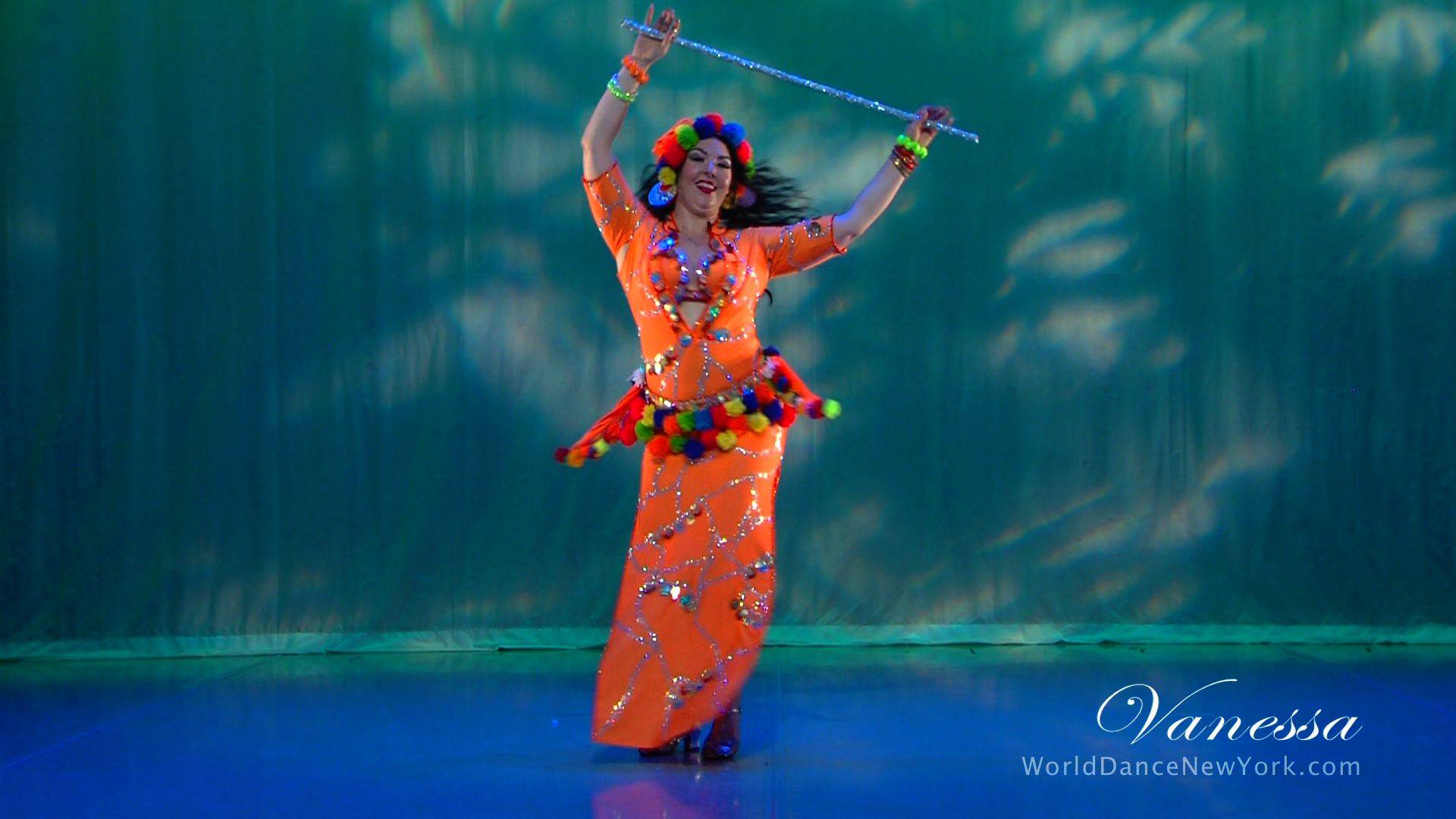 Саиди - Ванесса Каирская - потрясающая импровизация - танец живота, восточные танцы