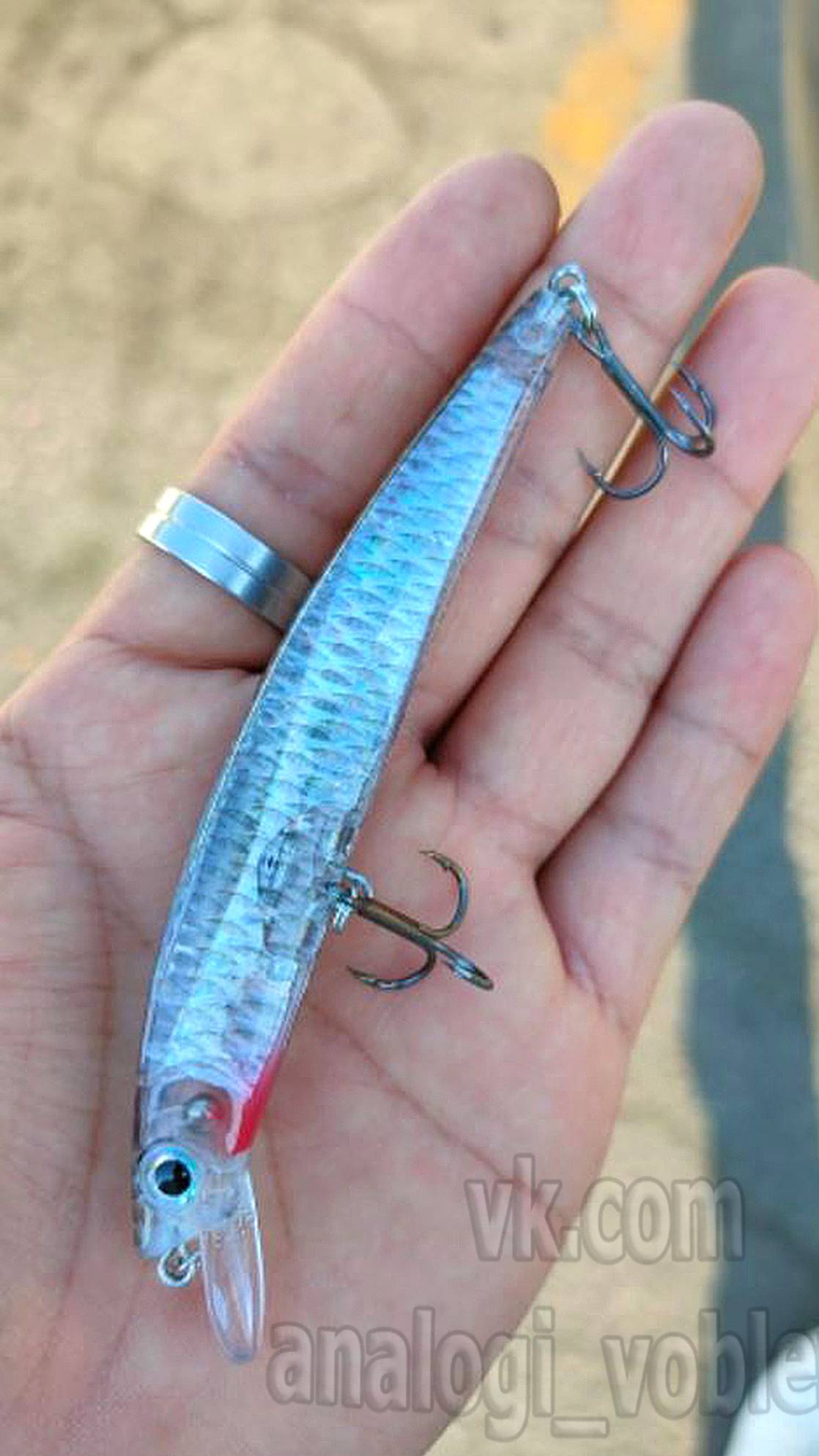 Копия - Yo-Zuri Crystal 3D Minnow (110F) - твичинговый мелководник - на судака и щуку - с Алиэкспрес